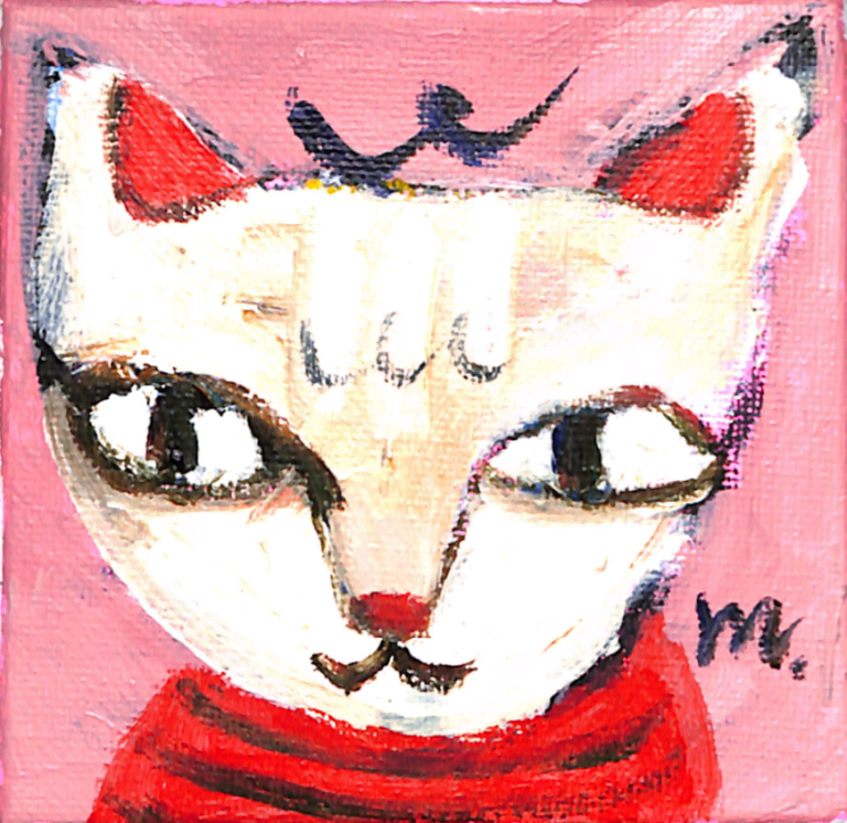 C27赤いセーターの猫 – KITORI キトリ